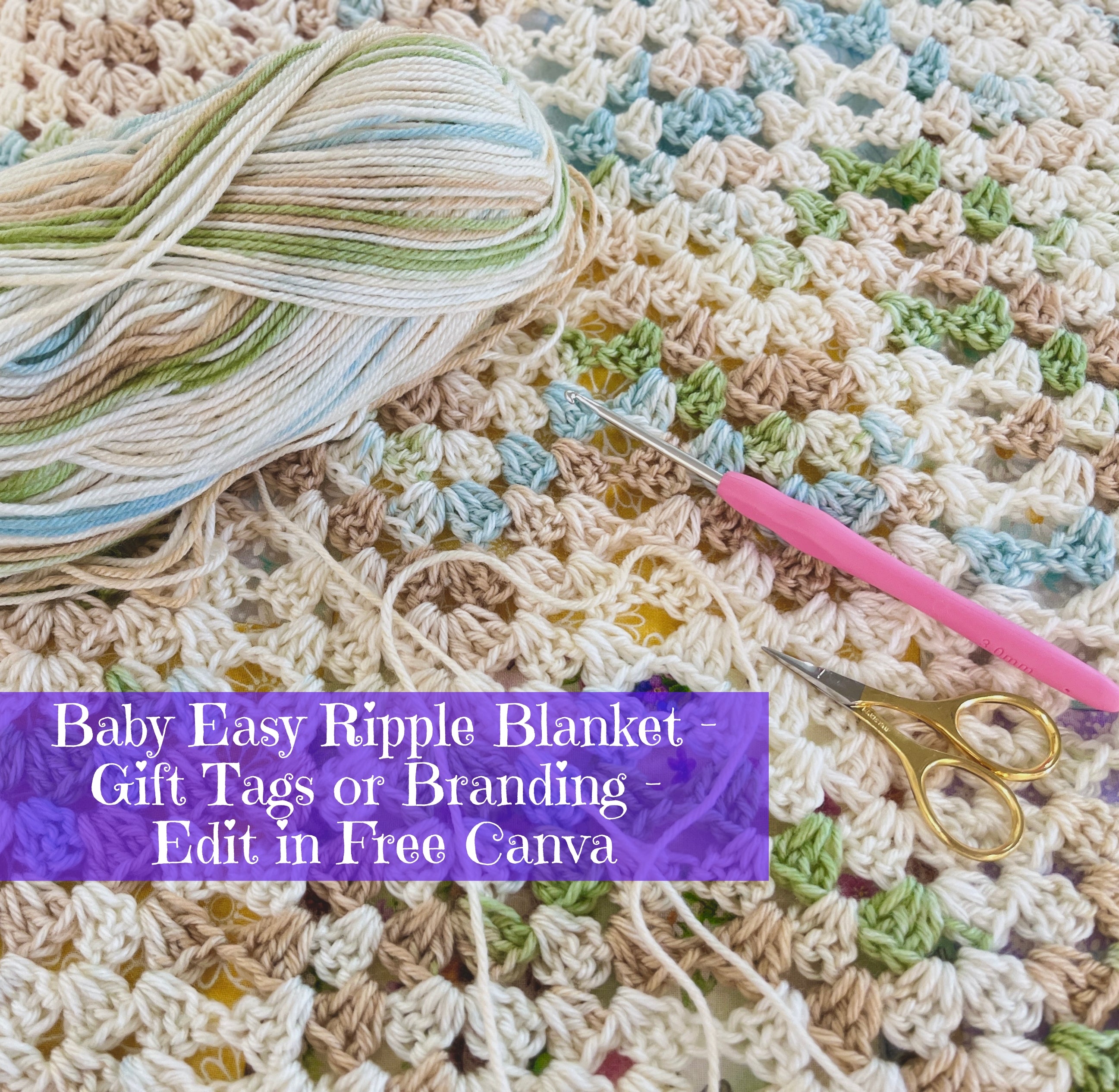 Baby Blanket Tags for Gifts & Retail - Edit in Free Canva ...